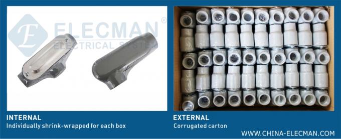 1/2" - 2" Set Screw Threaded Type C Condulet Combination Aluminum