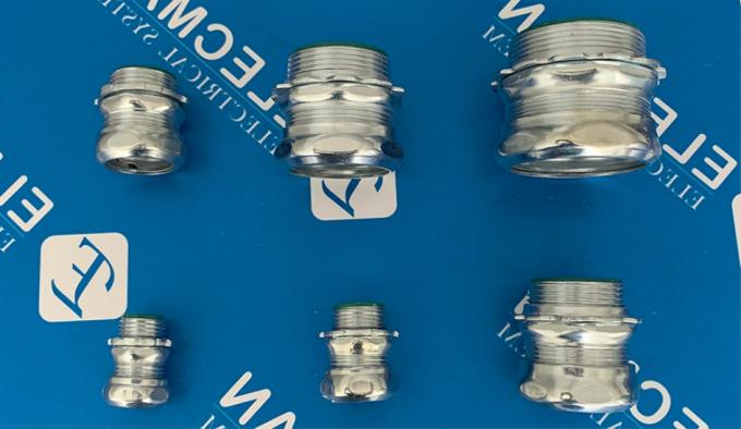 E513114 EMT Conduit Fittings 4 Inch EMT Connector Compression