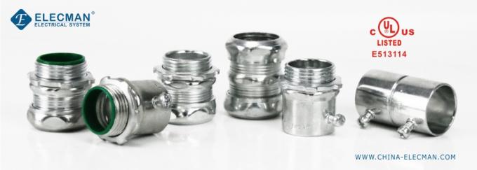 E513114 EMT Conduit Fittings 4 Inch EMT Connector Compression