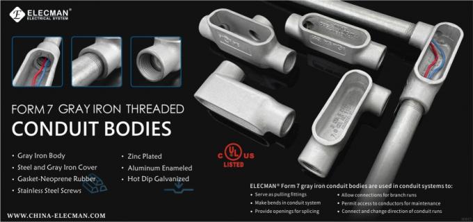 2" IMC Rigid Threaded Form 7 Conduit Bodies Electrical Condulets X type