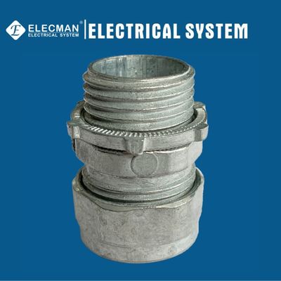 COP Zinc EMT Set Screw Coupling Connector EMT Conduit To EMT Conduit Type